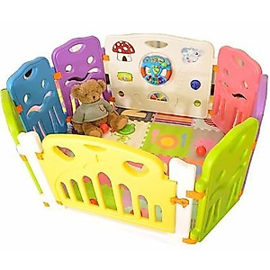 Lil' Jumbl Baby Playpen Extra Part Small (13.5" x 23.5") - Set of 2 - Purple