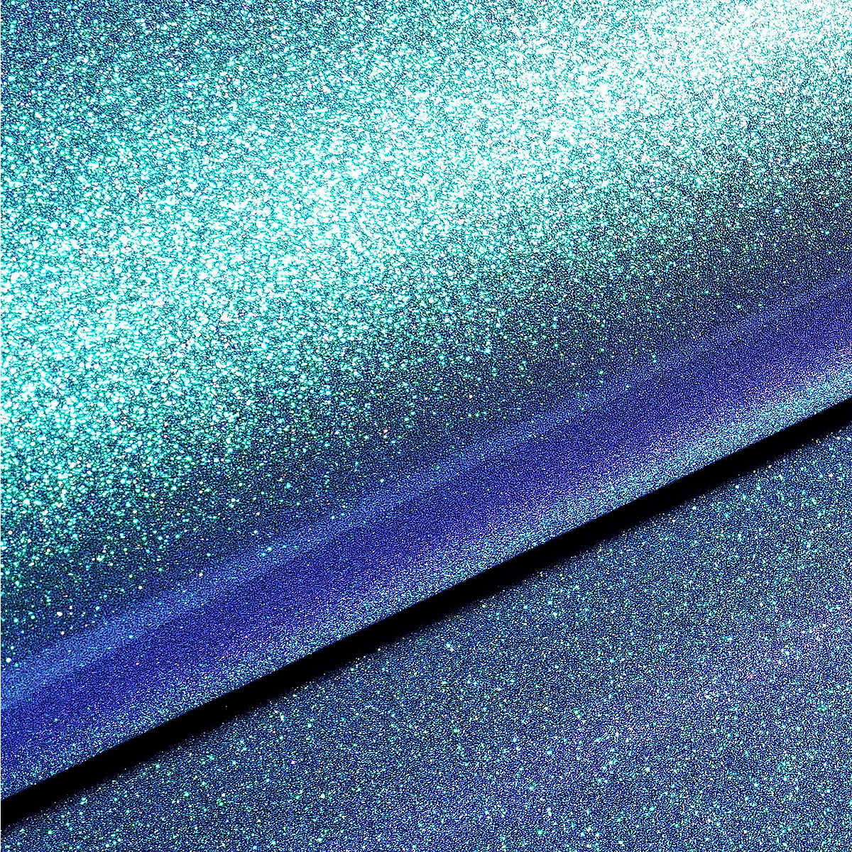 Livelynine Glitter Wallpaper Peel and Stick Blue Teal Green Iridescent Glitter Contact Paper for Cabinets Drawers Countertops Wall Desk Counter Top Cover 15.8x78.8 Self Adhesive Vinyl Wrap for Cricut