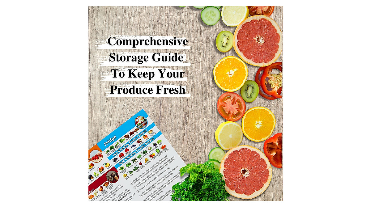 Produce Storage Guide Magnet: Keep Your Food Fresh