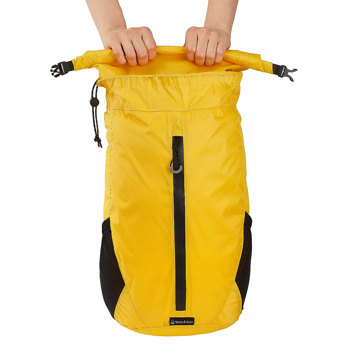 Skog Å Kust LiteSåk 2.0 Waterproof Ultralight Dry Bag | Yellow 2.0, 18 Liter Backpack