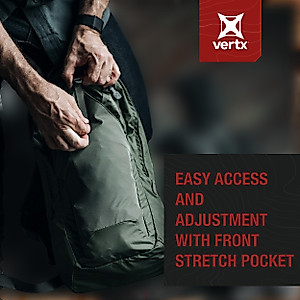Vertx Long Walks Pack 15L Tactical Backpack Concealed Carry EDC Gear Bag for CCW, Travel, Work, Hiking, Outdoors, Royal Blue