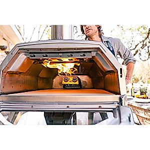 Ooni Karu 16 Gas Burner - Gas Burner for Ooni Pizza Oven - Pizza Oven Gas Burner - Ooni Gas Burner - Ooni Gas Burner Attachment