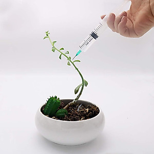 Shintop 20ml Syringe with 18G 1/2 Inch Blunt Tip Needles, Syringe Caps for Experiments, Industrial Use (12 Pack)