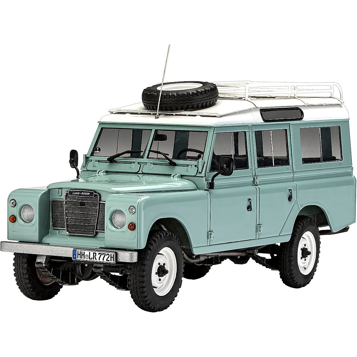 Revell RV07047 1:24 - Land Rover Series III Plastic Model kit 1/24, Multicolor