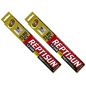 Zoo Med ReptiSun T5 HO 5.0 UVB Replacement Bulb 15 Watts - (12" Bulb) - Pack of 2