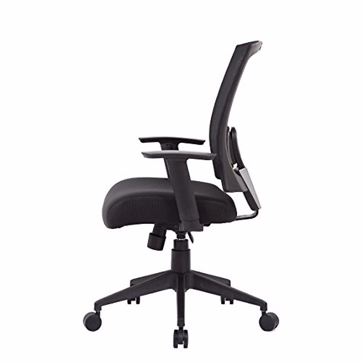 Boss Office Products Mesh Back Task Chair in Black