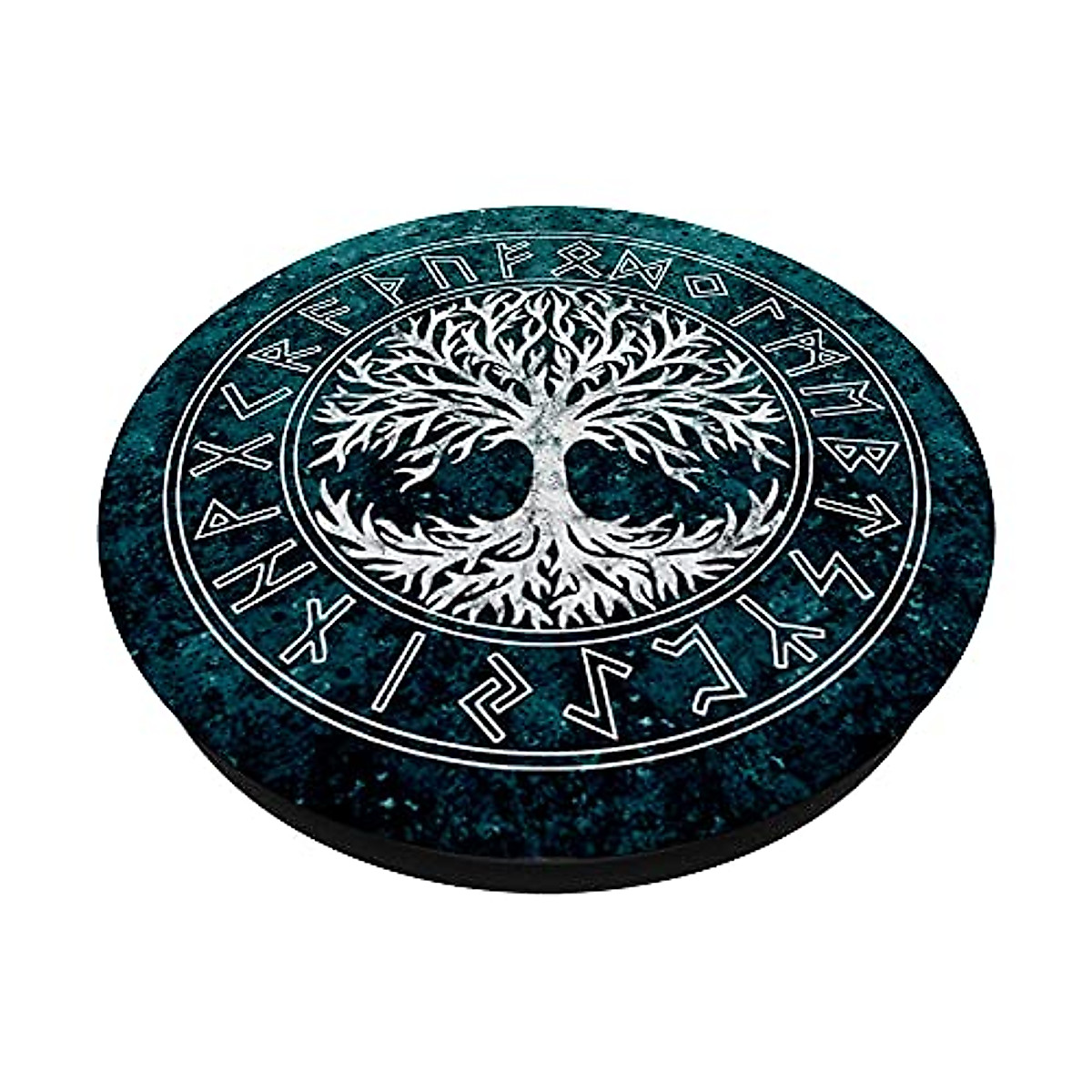 Celtic Tree of Life, Runes, Viking, Yggdrasil, Nordic Symbol PopSockets Swappable PopGrip