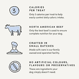 Crumps' Naturals Mini Trainers Semi Moist Beef 4.7oz