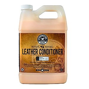 Chemical Guys SPI_401 Vintage Series Leather Conditioner Car Interiors, Furniture, Apparel, Sneakers, Boots, and More (Works on Natural, Synthetic, Pleather, Faux Leather and More), 128 fl oz (1 Gal)