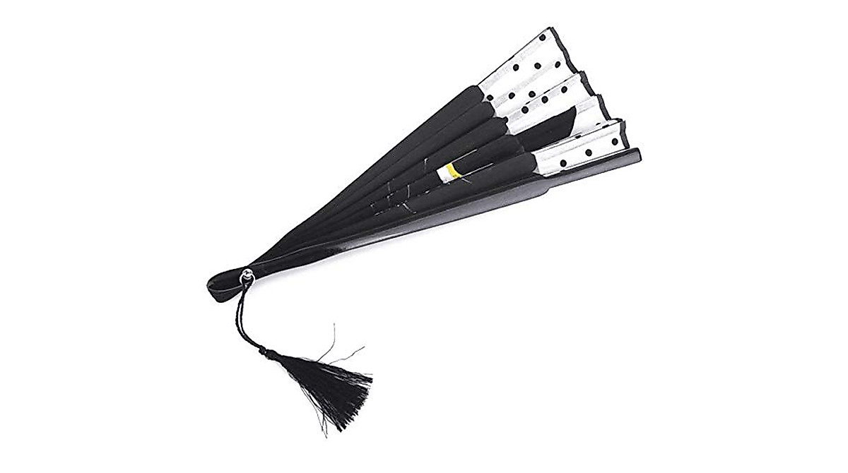 Cartoon Cat Silk Folding Fan: Elegant Handheld Fan & Decor