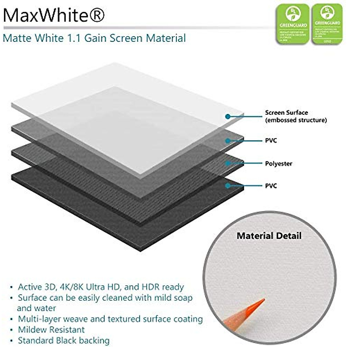 Elite Screens Yard Master Electric 165" Outdoor Motorized Projector Screen 16:9, Rain Water Protection Wireless Remote Control 8K 4K Ultra HD 3D Movie Theater Automatic Projection | OMS165H-ELECTRIC