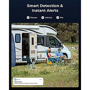 REOLINK TrackMix LTE+SP - 4G Cellular Security Camera Outdoor, No WiFi Needed, 2K PTZ Camera with Auto Tracking, 6X Hybrid Zoom, Wireless Solar Powered, Color Night Vision with Spotlight, AI Detection