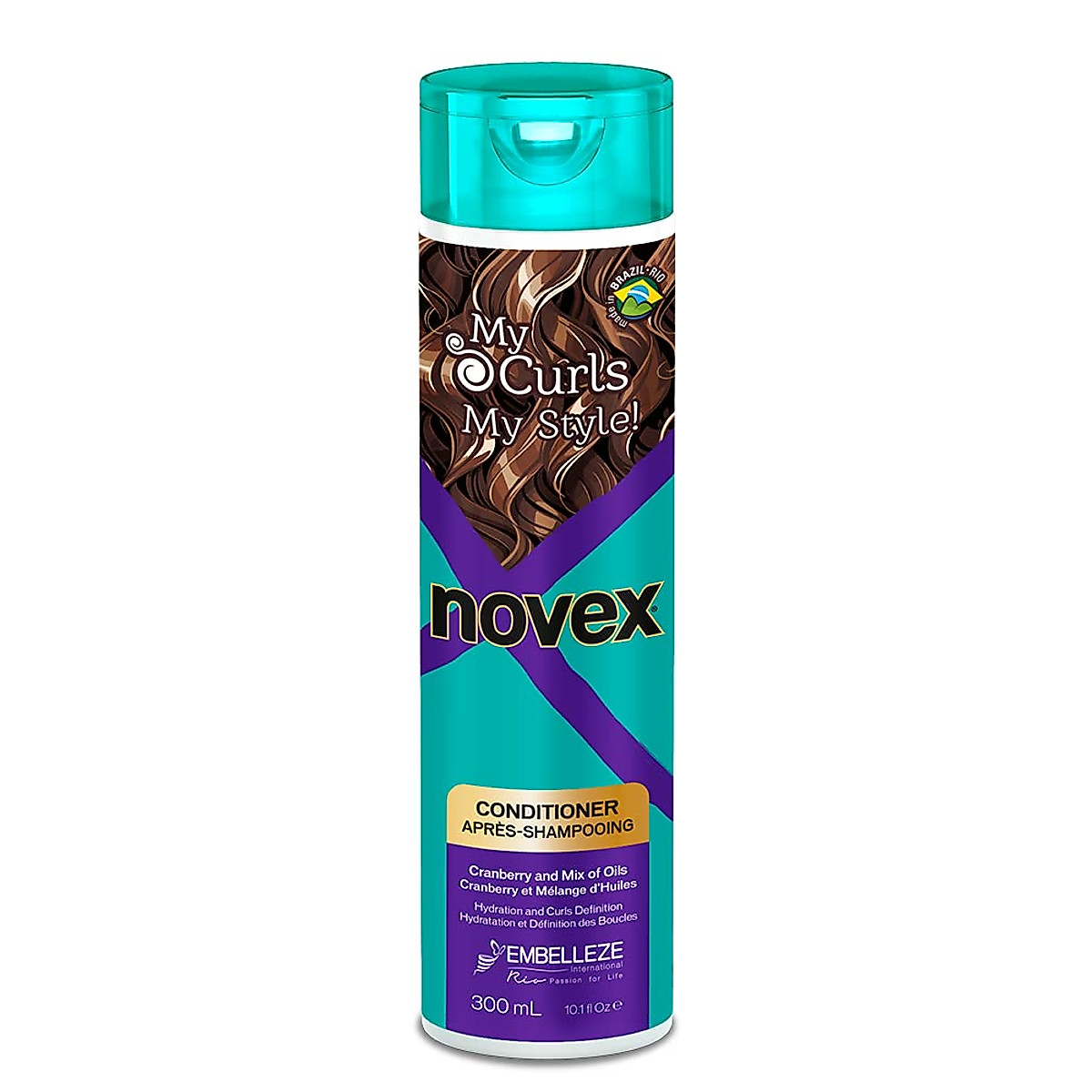 NOVEX Hair Care My Curls Daily Conditioner, 10.1 Fl Oz Bottle