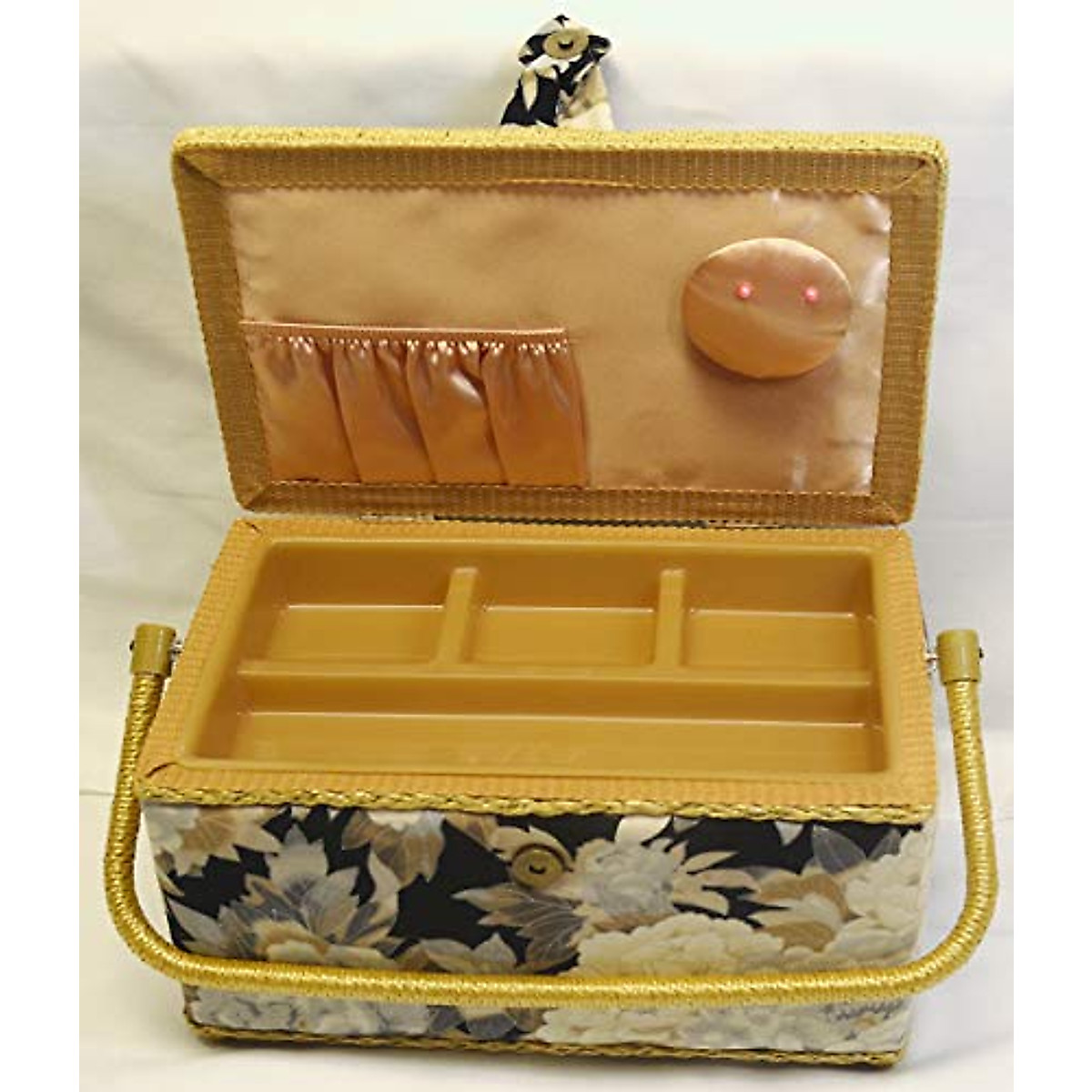 Large Rectangular Sewing Basket (ANTIQUE)