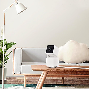 2Pack 10FT/3M Micro USB Extension Cable Compatible with WYZE Cam Pan V3, Waterproof 90 Degree Flat Power Cable Charging Your WYZE Cam Pan V3 Continuously - White