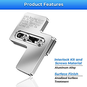 MOTOQUEEN Generator Interlock Kit Fits for Siemens 100 Amp/Murray 100 Amp Panel