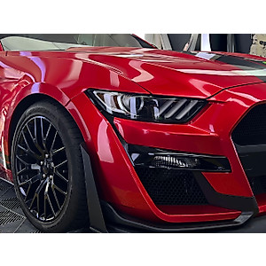 VViViD+ Ultra Gloss Metallic Candy Red Vinyl Car Wrap Premium Paint Replacement Film Roll with Nano Air Release Technology (1ft x 5ft)