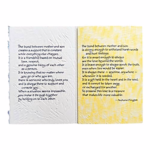 Blue Mountain Arts Greeting Card “The Bond Between Mother and Son Lasts a Lifetime” Is the Perfect Birthday, Graduation, Mother’s Day, or “Just Because” Card for a Mom or a Son (CBM404)