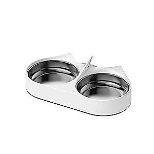 PETLIBRO Pet Food Splitter with Stainless Steel Bowls, Automatic Cat Feeder Bowls for Two Cats or Dogs, Suitable for PETLIBRO Automatic Cat Feeder PLAF005, PLAF006, PLAF103, PLAF203