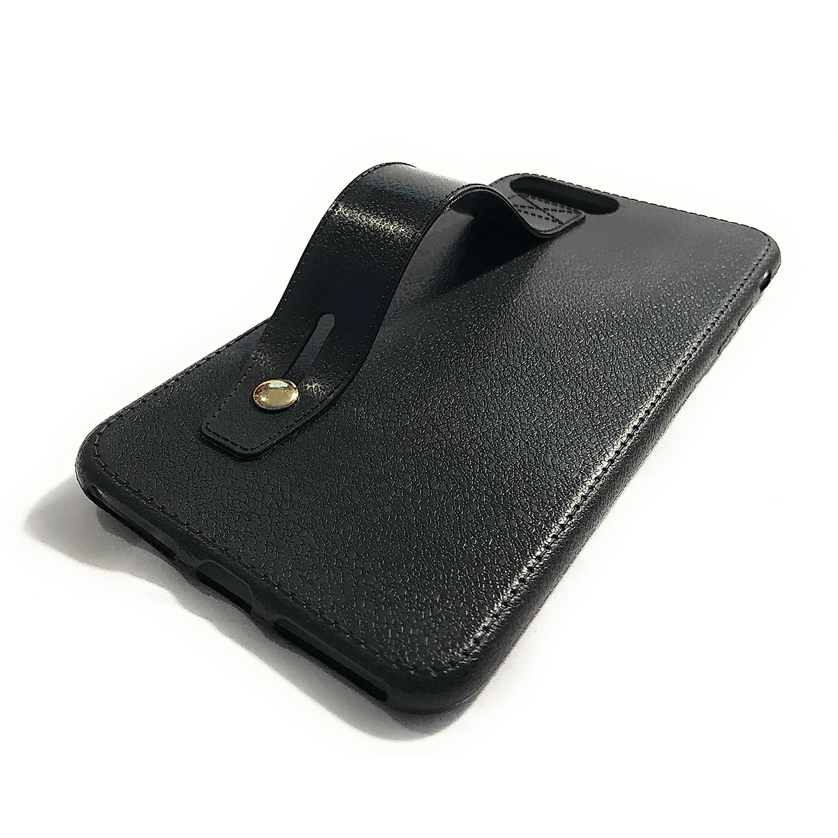 Black handle iPhone case