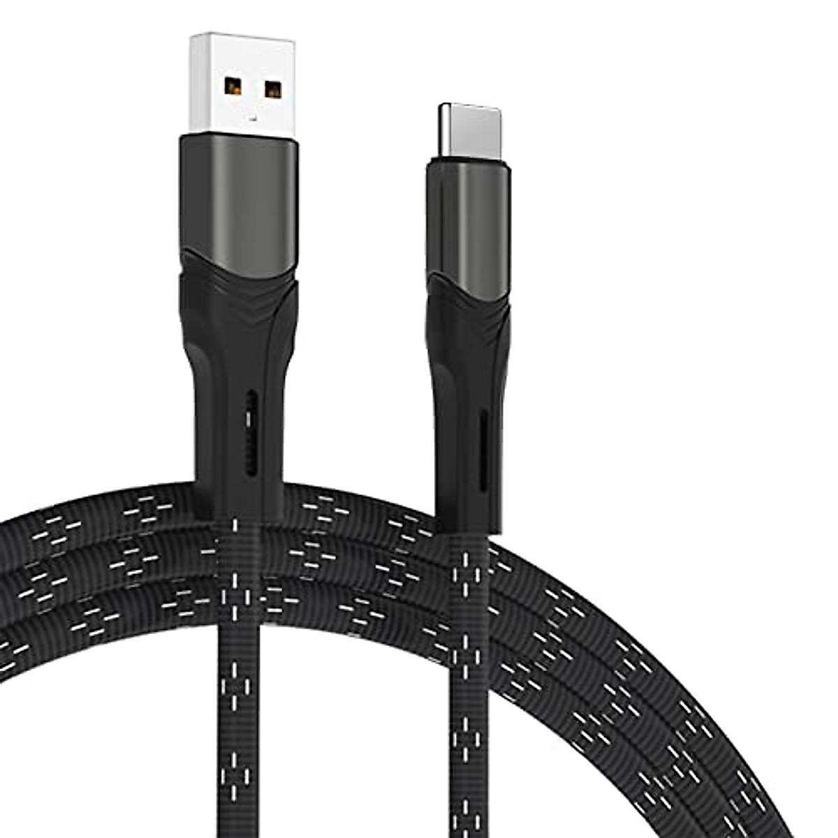 BGNTBUK Tops Lot 1m Braided Rope Data Cable Mobile Phone Color Fast Charging Line Soft Flash Charging Cable Suitable for Android Charging Port Pack of Android Chargers 10 Ft