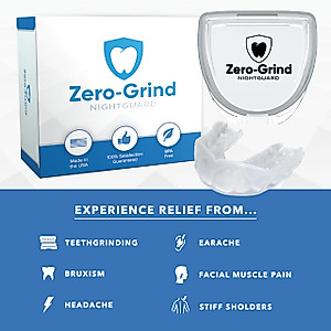 Zero-Grind Nightguard - Custom Fit Night Guard for Teeth Grinding
