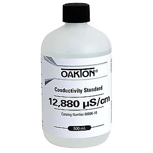 Oakton AO-00606-10 Oakton Conductivity and TDS Standard, 12,880 Μs; 500 mL