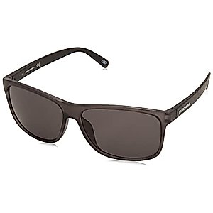 Skechers mens Se6015 Sunglasses, Black, 59 mm US