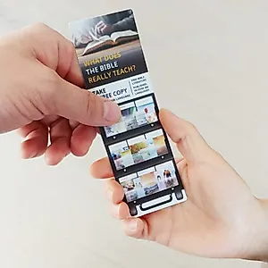 Vongsado -24pcs- Jehovah Witness Cart Plastic PP Bookmarks JW Gifts Idea Accessories of Bible Pioneer Ministry Supplies Notebook, JW Jehovah's Witnesses JW.org Convention Kids Women Men (B24)