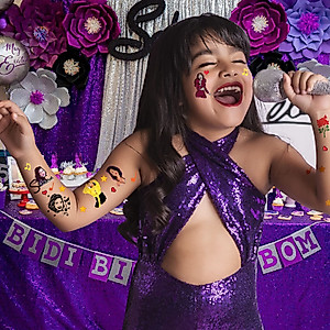 Selena Temporary Tattoos 100Pcs Selena Singer Tattoos Stickers Party decorations for Girls Kids