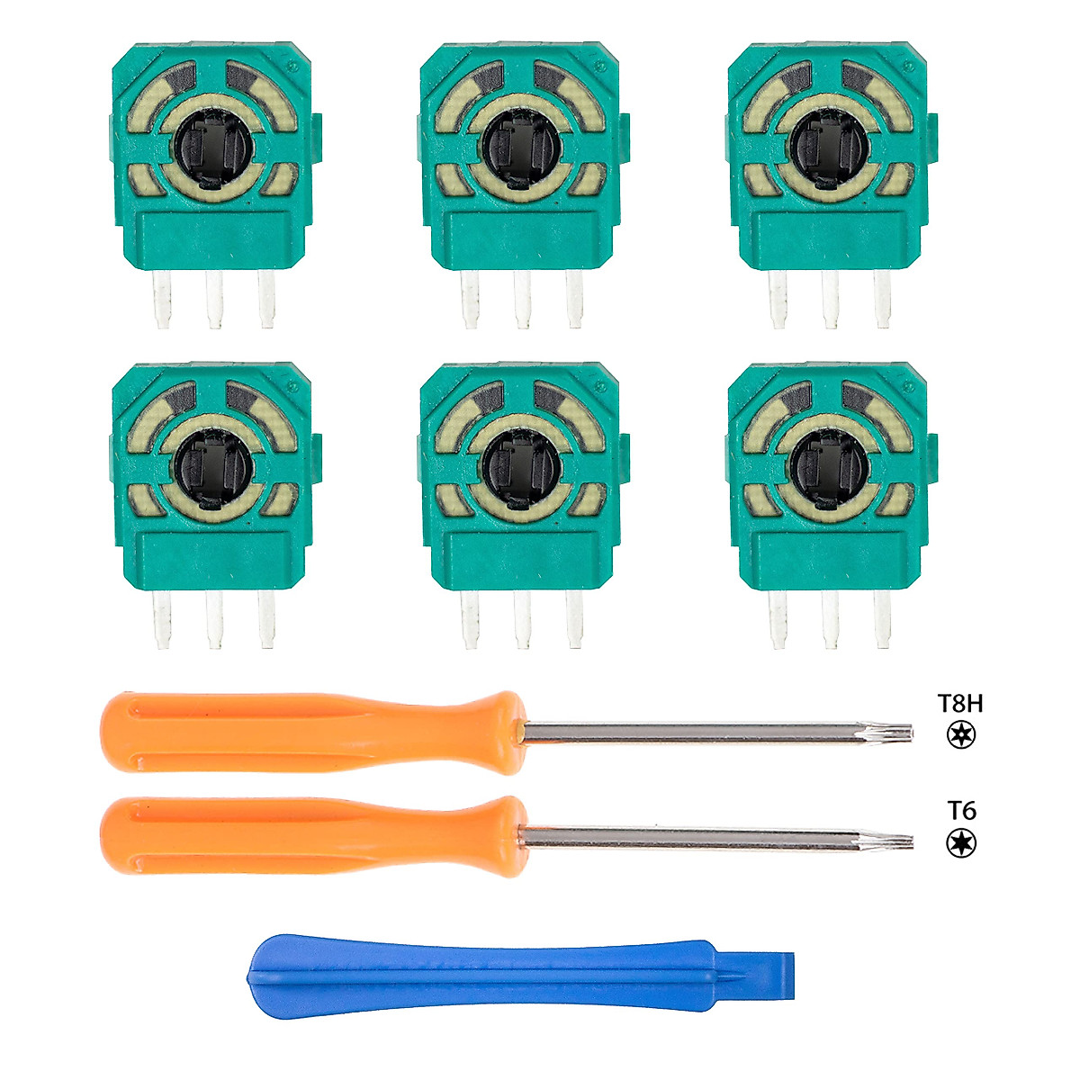 SOSS GAMING 2022 Stick Drift Potentiometer Sensor Repair Kit for Xbox - 6-Pack