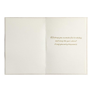 NIQUEA.D, Laser Cut Floral Birthday Card