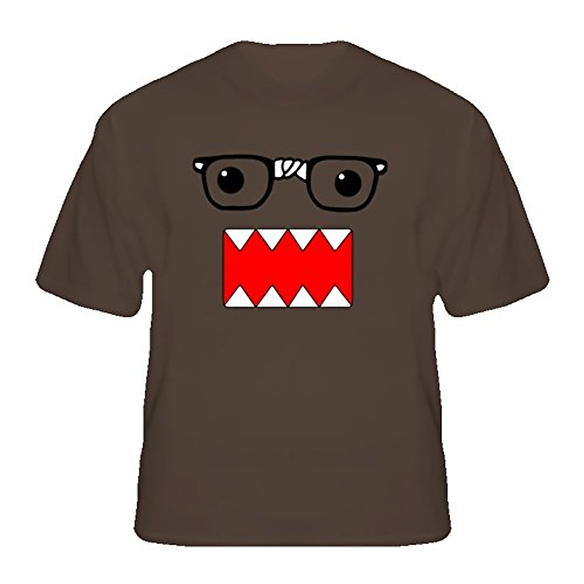 Domo Cartoon Funny Tv T Shirt XL Dark Chocolate