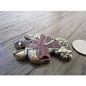 Oneworldtreasures Superhero Deadpool Dead Pool Marvel USN Chief CPO Challenge Coin