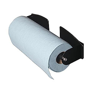 Magnetic Paper Towel Holder Wall Mount for Kitchen, Bathroom or Workshop - Heavy Duty Steel Holder with Magnetic Backing - Powerful Magnets Mount to Any Metal Surface