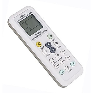 AULCMEET Universal Air Conditioner Remote Control LCD A/C Conditioning Controller Compatible with Mitsubishi Toshiba HITACHI FUJITSU Daewoo LG Sharp Samsung ELECTROLUX SANYO AUX GREE Air Conditioner
