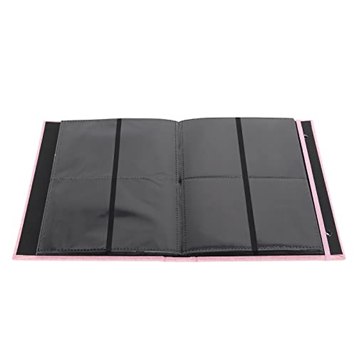 Photo Album, Mini Large Capacity Delicate Lightweight Photo Album for Ticket (pink)