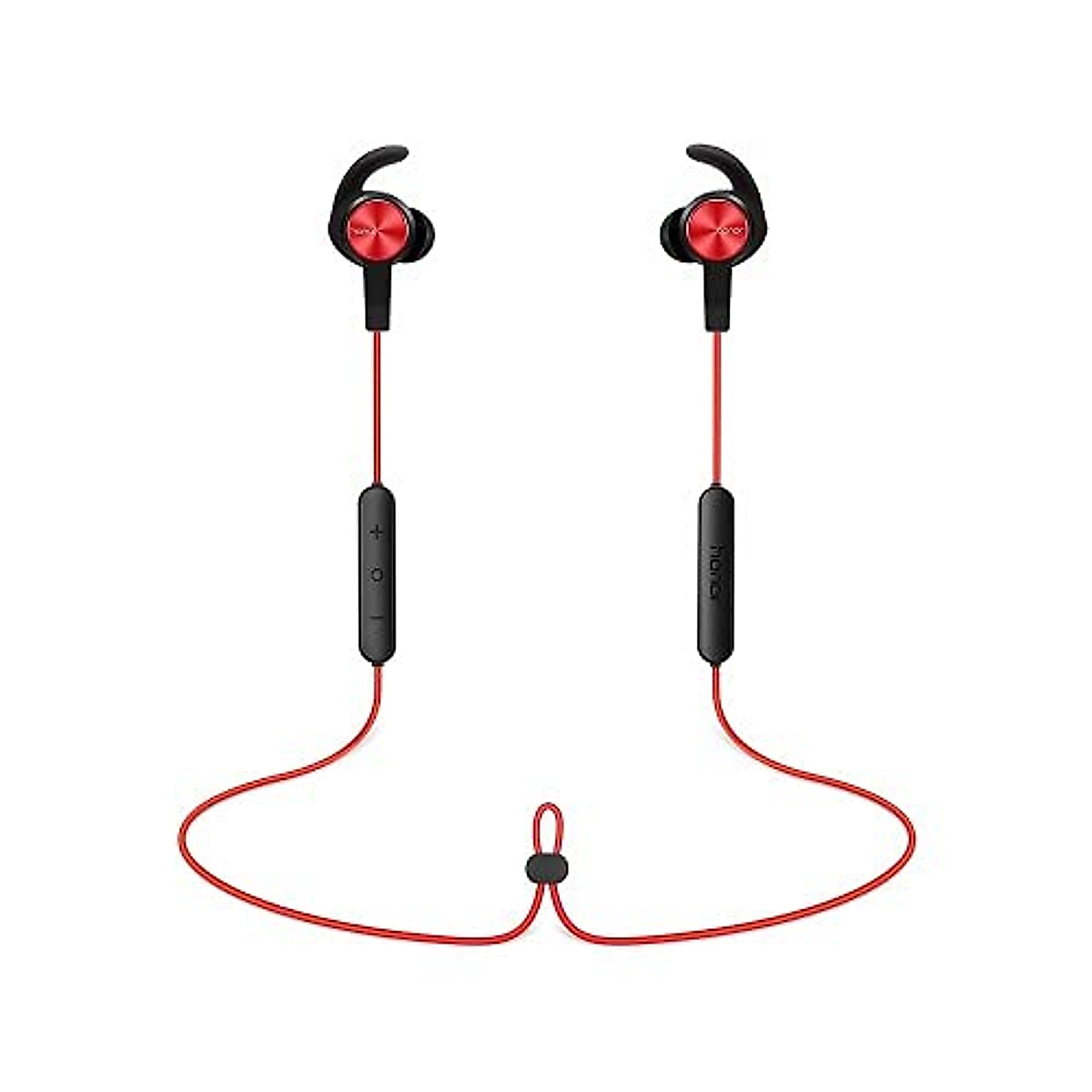 Honor xSports Wireless Bluetooth Headphones Sports Earbuds AM61R IPX5 Waterproof Wireless Music Mic Control Handsfree Noise Cancelling for Running, Gym- International Version (Red)