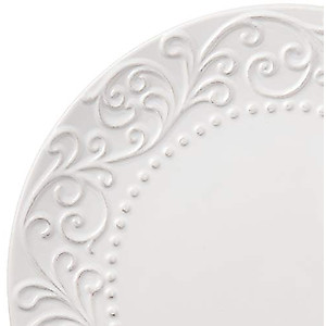 American Atelier Bianca White 16-Piece Dinnerware Set -