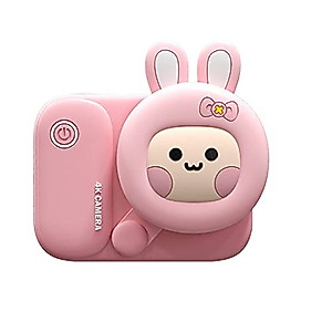 LINXHE Kids Camera - Digital Children Camera 48M 1080P Video Camera Toddler Boys Girl, 2.4 inch HD Screen Toys Christmas Birthday Gifts for Boy Girl (Color : Pink-1)
