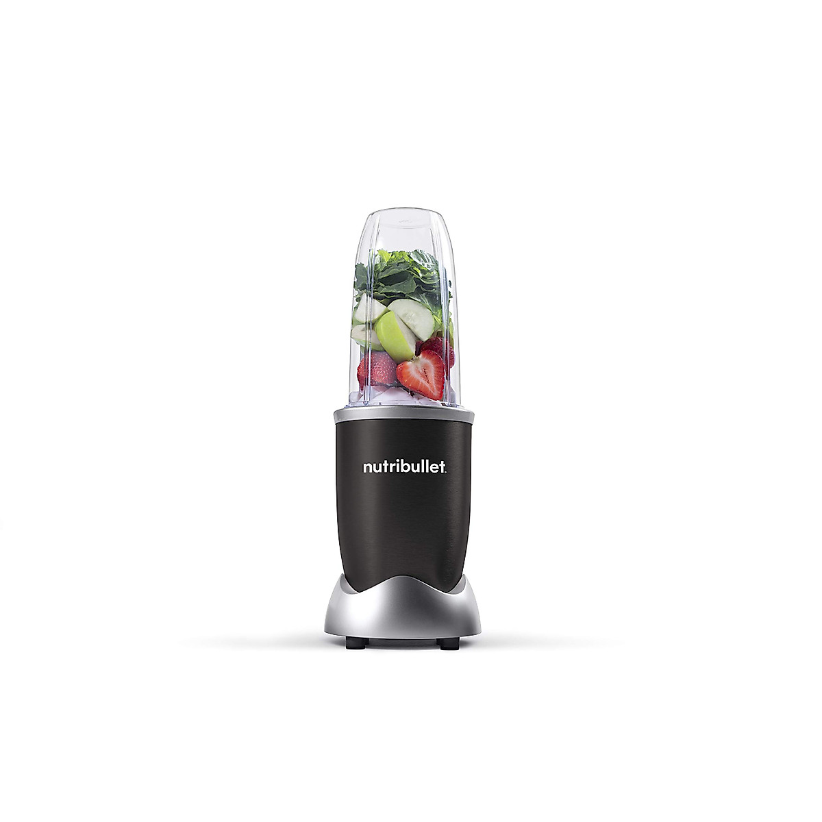 NutriBullet Pro 13 Pcs Onyx Black, 900W and NutriBullet 24 Ounce Tall Cup with Standard Lip Ring