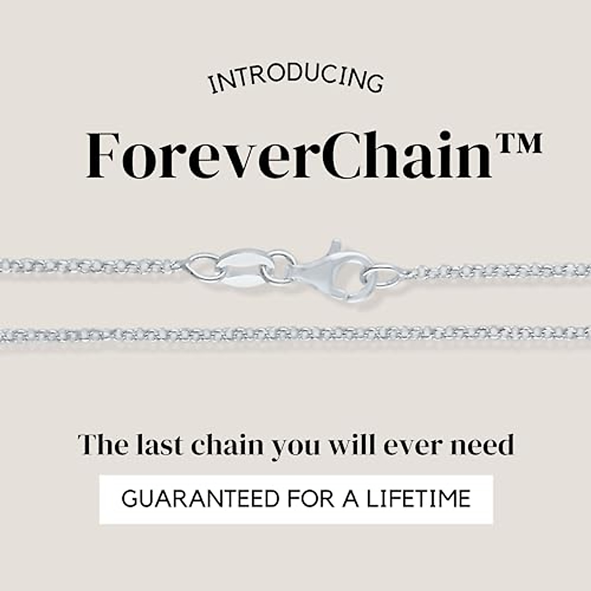 KISPER Silver Diamond Cut Cable Link Chain Necklace – Thin, Dainty, 925 Sterling Silver Jewelry for Women & Men with Lobster Clasp – Made in Italy, 20"