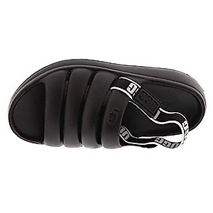 UGG Unisex-Child Sport Yeah Sandal, Black, 6 Big Kid