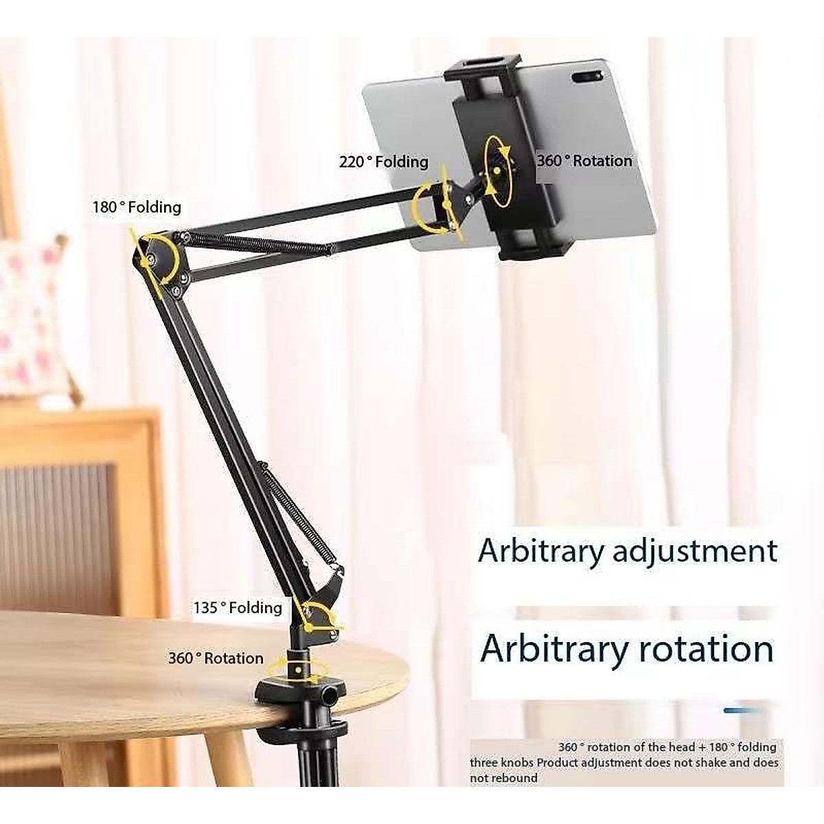 Bed Tablet Holder Mount Tablet Holder for Bed and Table Desk Compatible with Samsung Galaxy Tab A S Series All 7-10 inches Tablet (All Tablet for Bed 1)