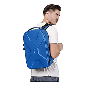 MOSISO Camera Backpack, DSLR/SLR/Mirrorless Photography Camera Bag 15-16 inch Waterproof Hardshell Case with Tripod Holder&Laptop Compartment Compatible with Canon/Nikon/Sony, Royal Blue