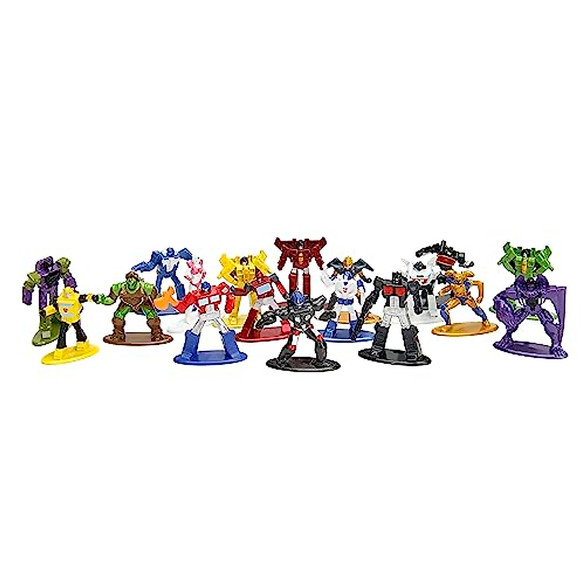 Transformers 1.65" 18-Pack Series 2 Die-Cast Collectible Figures, Toys for Kids and Adults