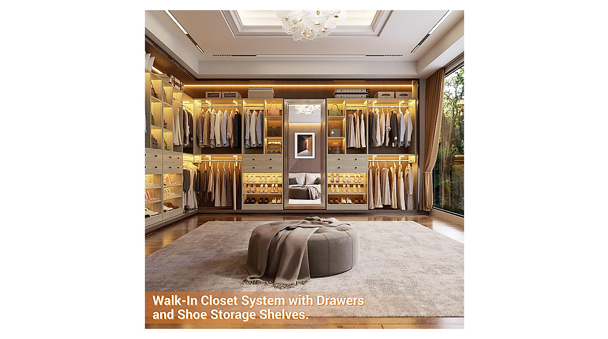 Besiost 5FT Closet System: Maximize Your Storage Space