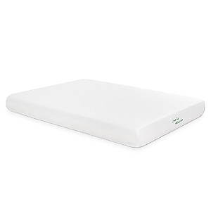 BioPEDIC 8 Inch Green Tea Infused Medium Plush Memory Foam Mattress in a Box - Fiberglass Free - Breathable Cooling Mattress - Twin XL