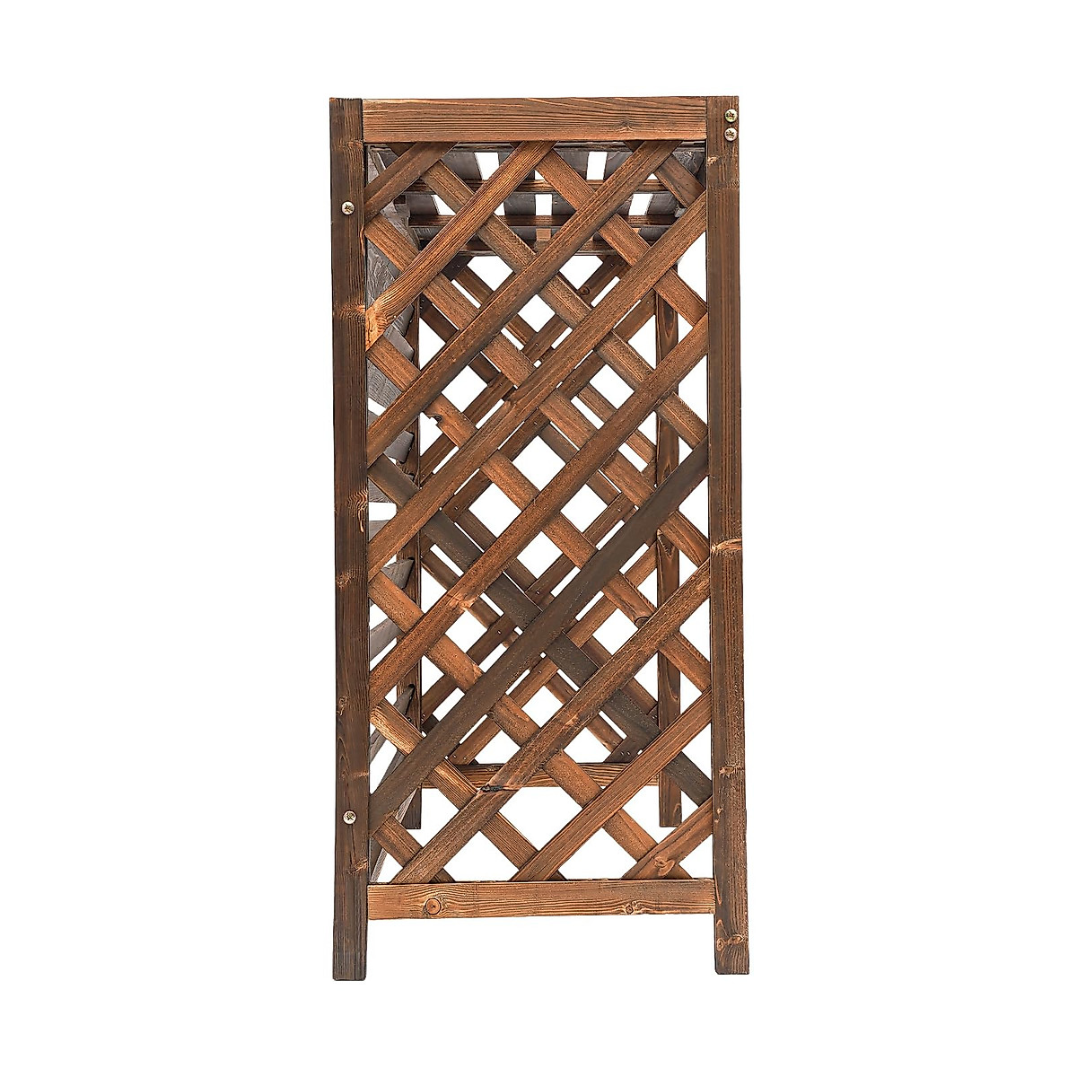 Air Conditioner Fence Screen, Privacy Fence for Garbage Cans, Air Conditioner Fence for Outside Units, Fir Wood Privacy Fence Panels for Outside, Privacy Screen Kit (39.37 * 16.93 * 37.01in)