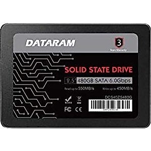Dataram 480GB 2.5" SSD Drive Solid State Drive Compatible with BIOSTAR Racing B350ET2